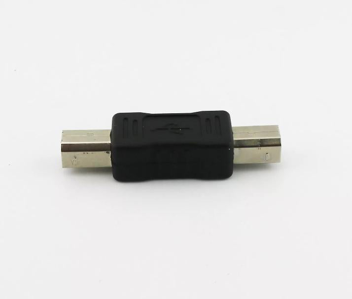 USB 2.0 Type B Male Plug to USB B Male Printer Port Converter Adapter ...